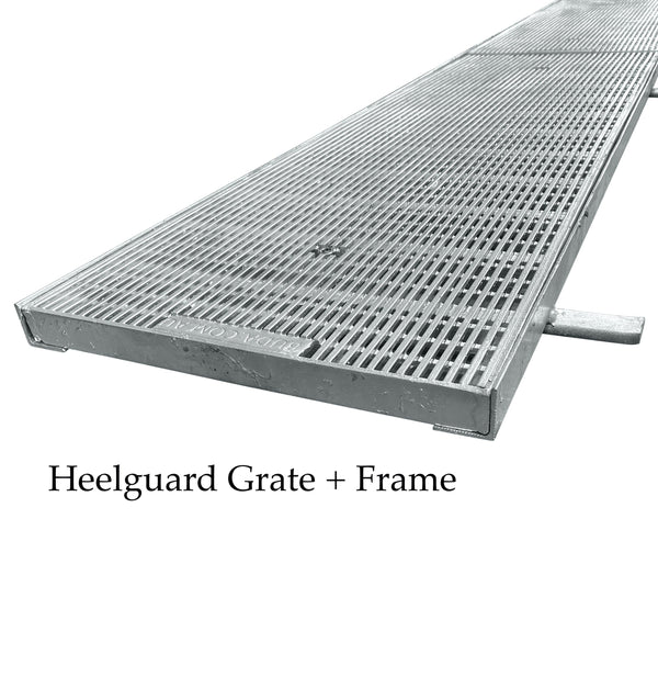 Heelguard Box Grate & Frame (Galvanised) | Steel Builders